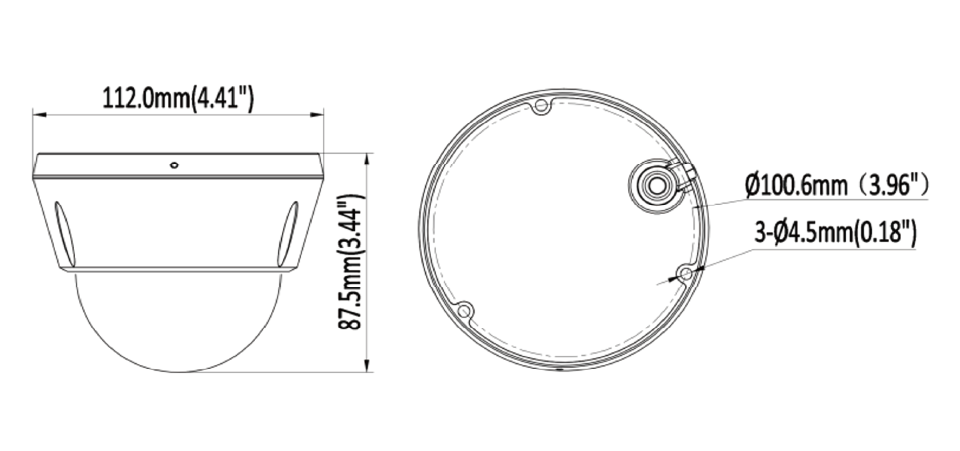 EM-IQD(F21P) Sound Detection Camera | EMSTONE