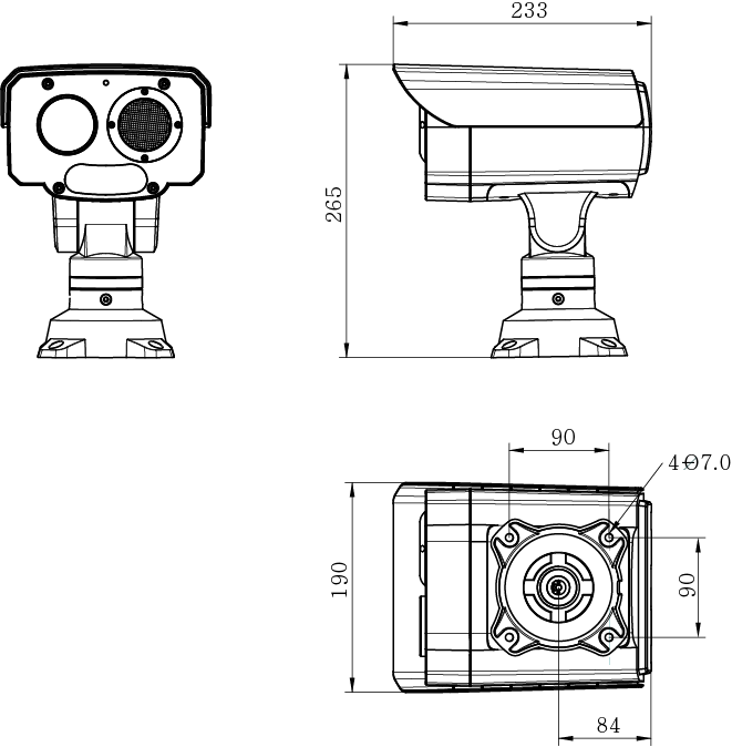 EM-IQP(14W5Z) PTZ 패럿 카메라 | 엠스톤 | EMSTONE